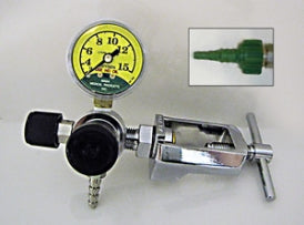 Mini-Oxygen Regulator (2 to 15 LPM) CGA-870 yoke for cylinders with ga